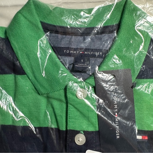 Tommy Hilfiger | Shirts & Tops | Tommy Hilfiger Boys Green Rugby ...